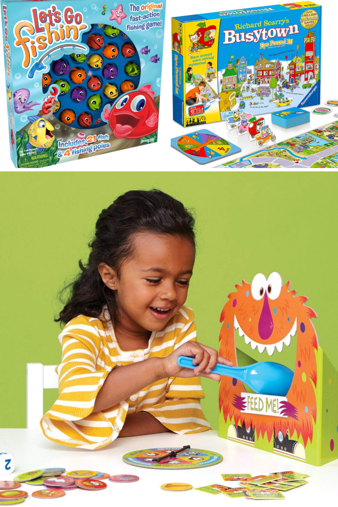 23 Easy To Play Board Games for 3 Year Olds - Fun Party Pop