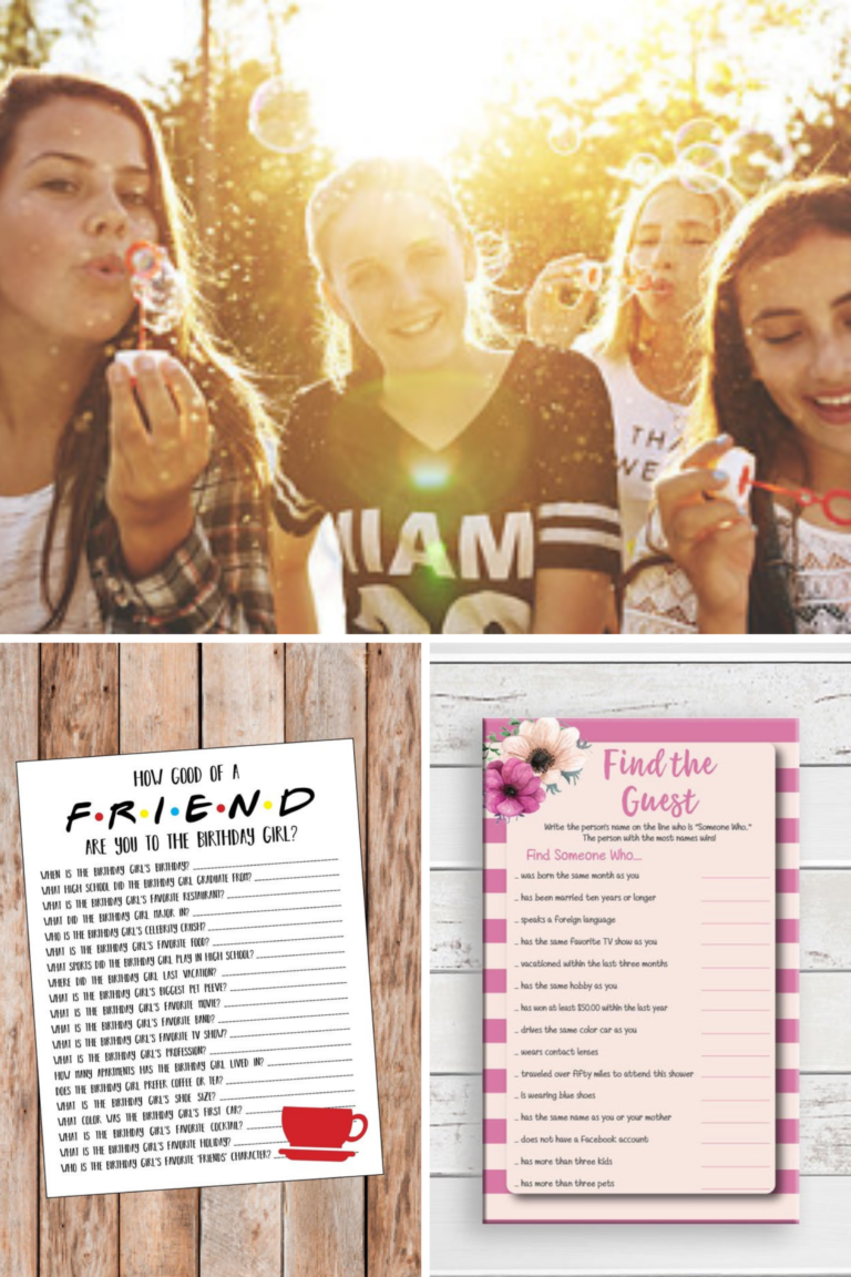 The Perfect Printable Sweet 16 Party Game Ideas - Fun Party Pop