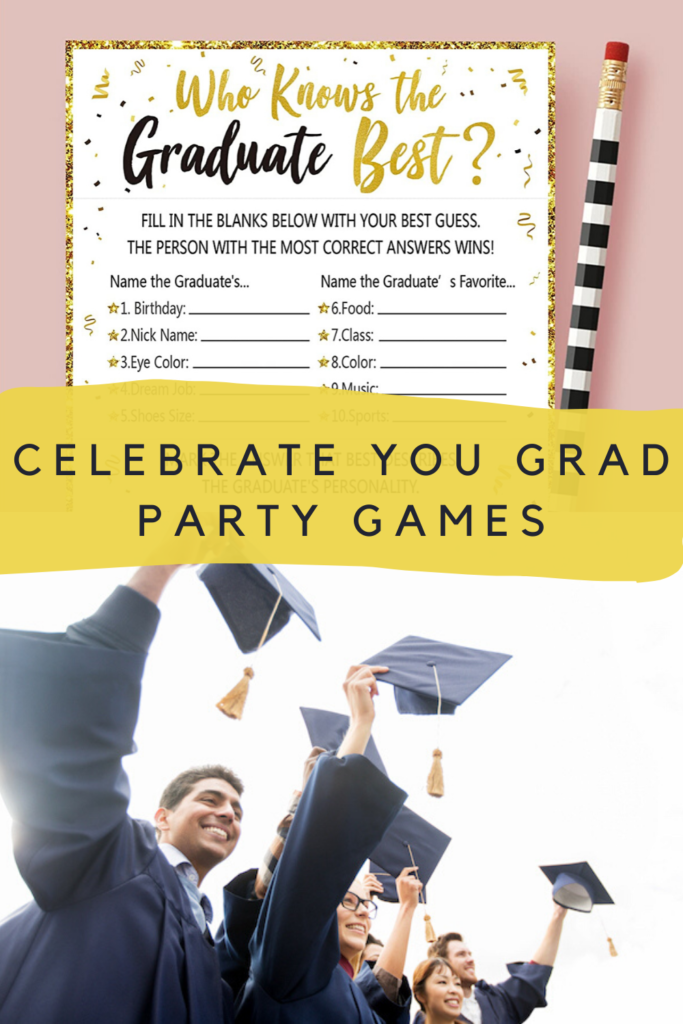 15 High School Graduation Games to Celebrate Your Grad - Fun Party Pop