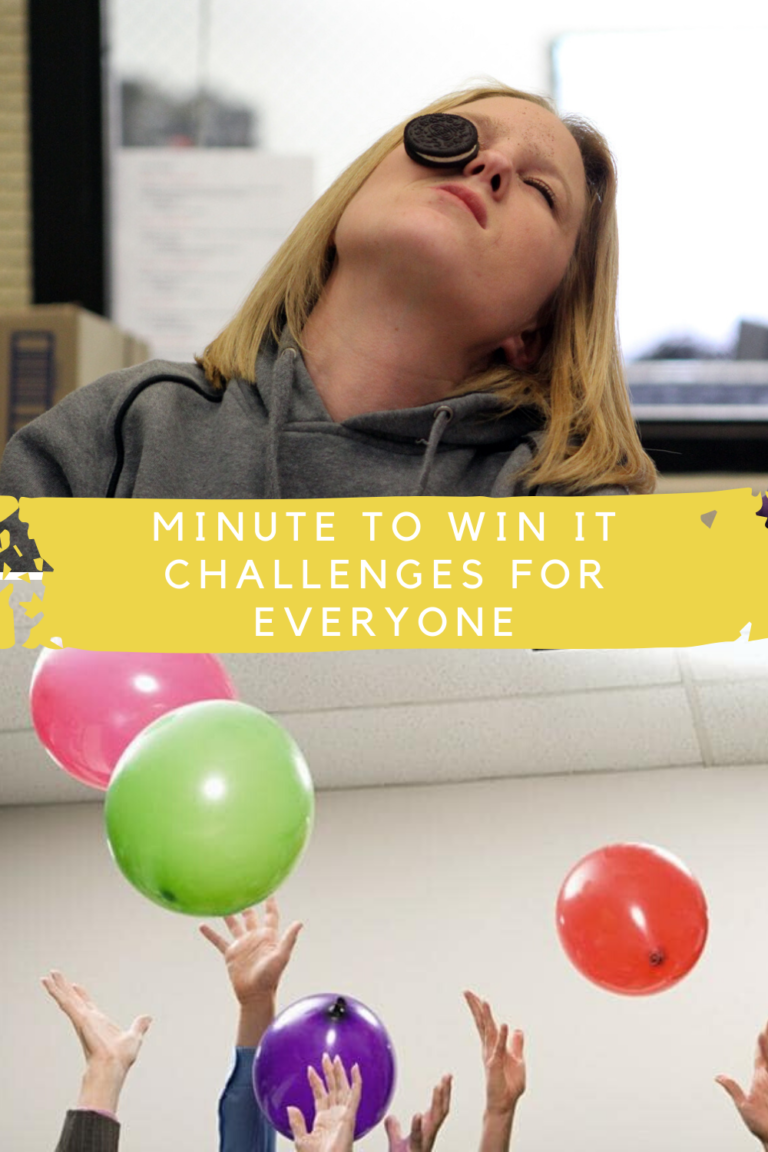 19 Awesome Minute to Win It Challenges - Fun Party Pop