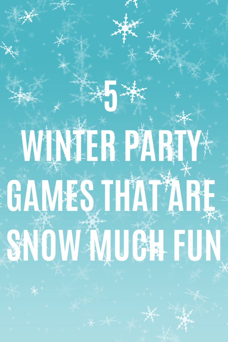 5 Creative Winter Party Games With Step-By-Step Directions - Fun Party Pop