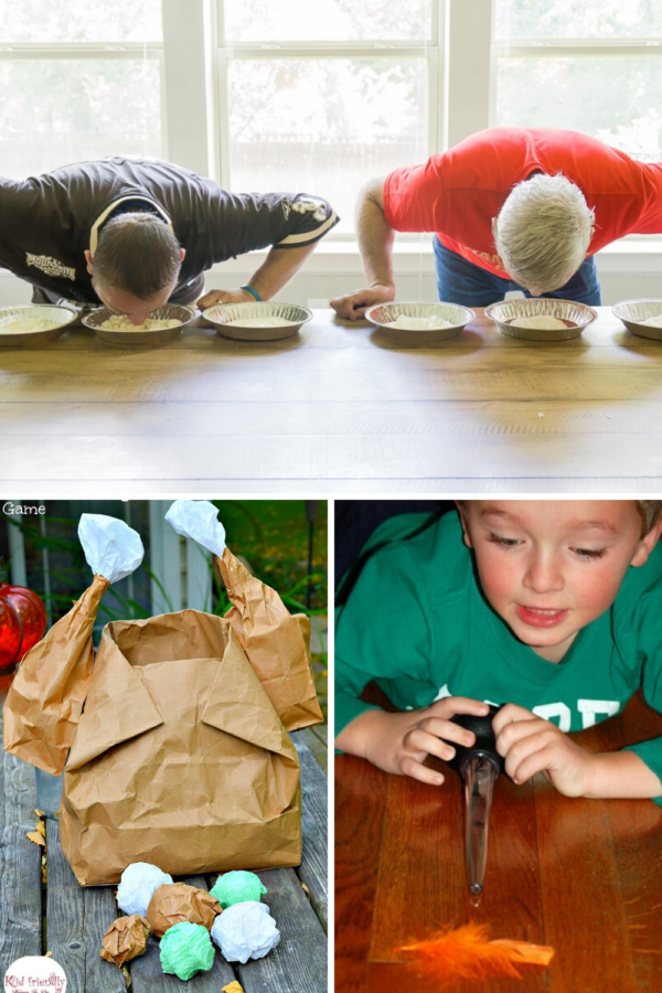 Festive Fall Minute to Win It Thanksgiving Games - Fun Party Pop