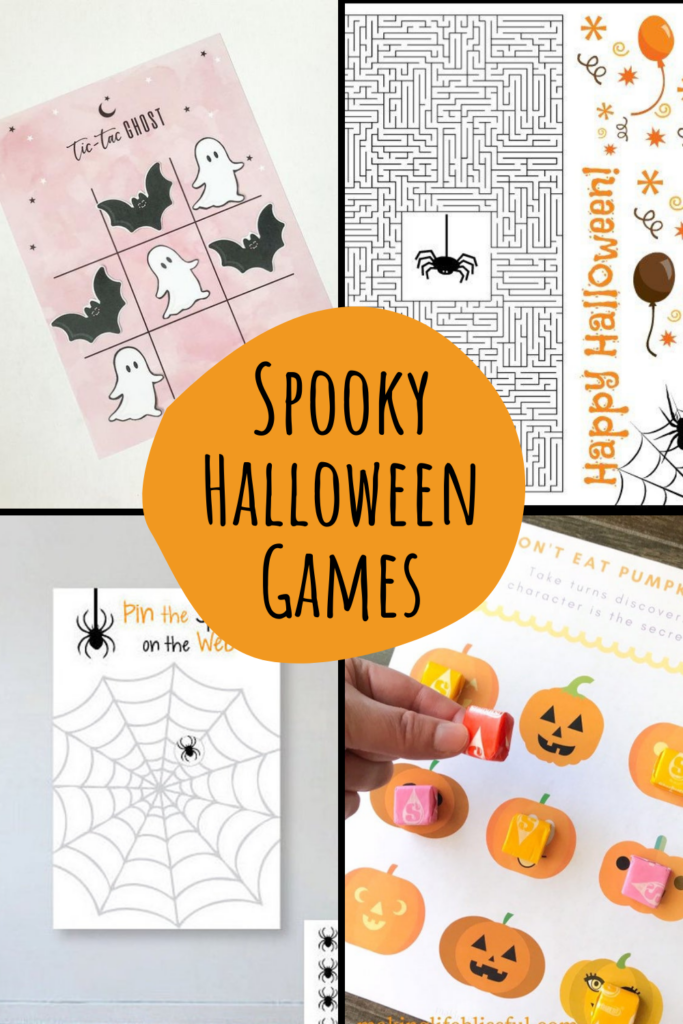 57+ Printable Halloween Games For Kids & Adults - Fun Party Pop