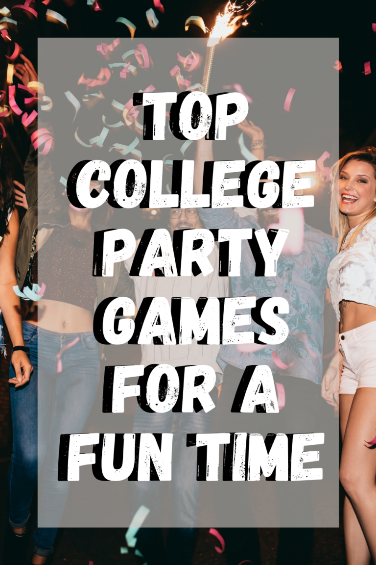 27 College Party Games (Great For Dorms!) - Fun Party Pop