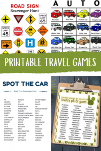 Printable Travel Games {47+ IDEAS} For Road Trips - Fun Party Pop