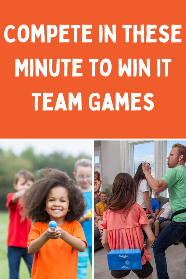 Minute to Win It Team Games {53+ IDEAS} To Compete In - Fun Party Pop