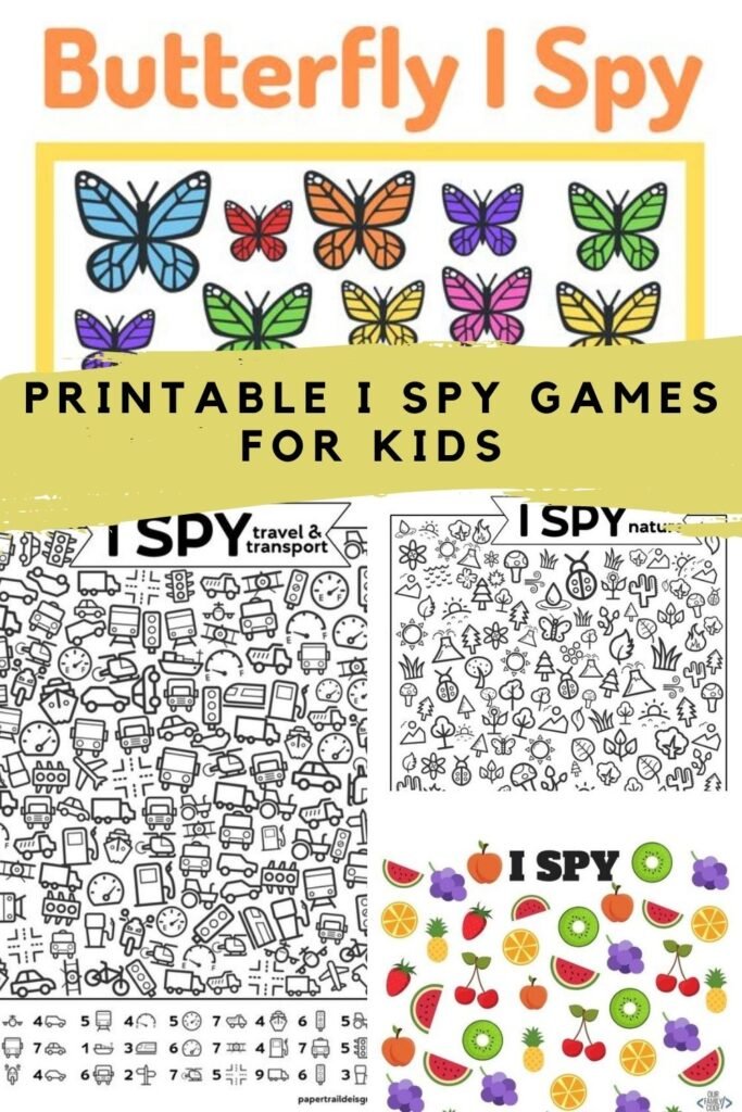 I Spy Game Printable Ideas + FREE Carnival Themed Idea - Fun Party Pop