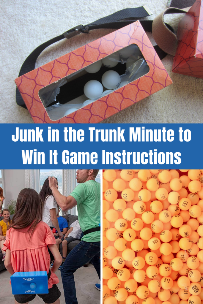 Junk in the Trunk Minute to Win It Game - How to Play - Fun Party Pop