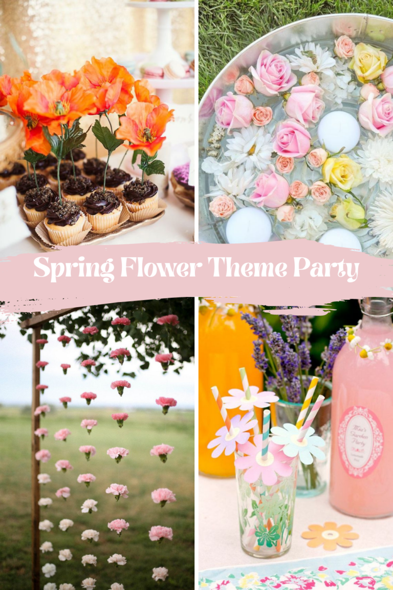 The Prettiest Flower Theme Party Ideas - Fun Party Pop