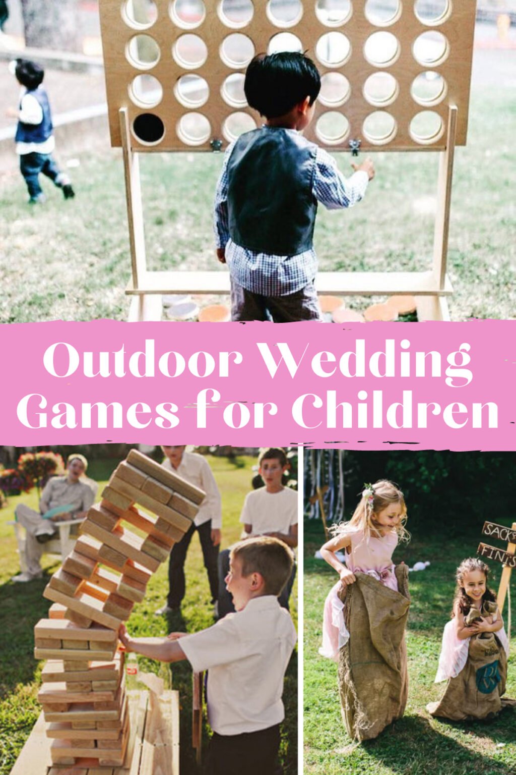 Entertaining Wedding Games for Kids to Play - Fun Party Pop