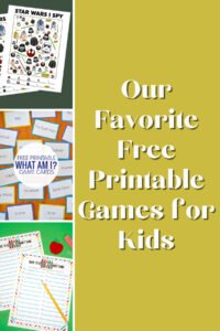Our Favorite Free Printable Games for Kids - Fun Party Pop