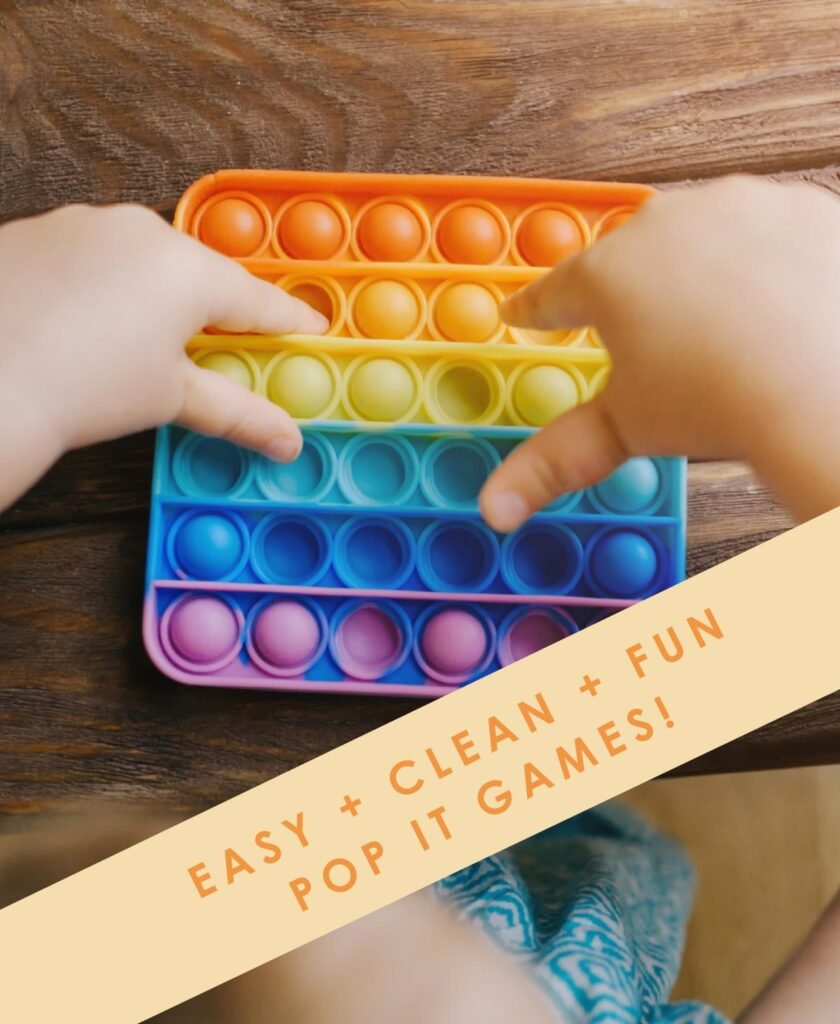 15 Fun Pop It Games - Fun Party Pop