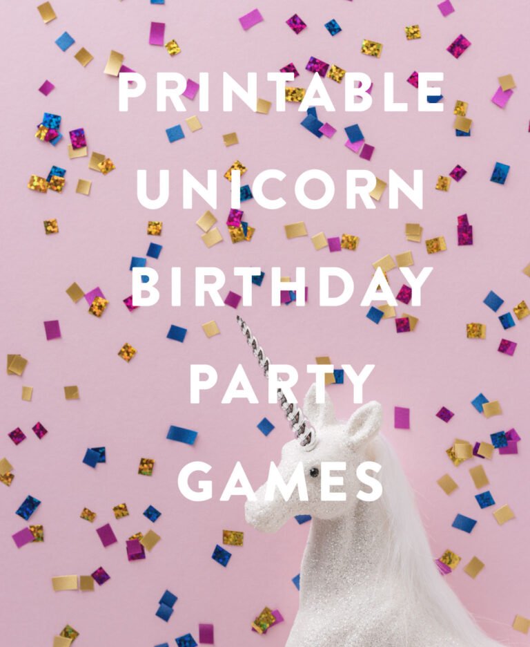 31 Fun Unicorn Party Games - Fun Party Pop