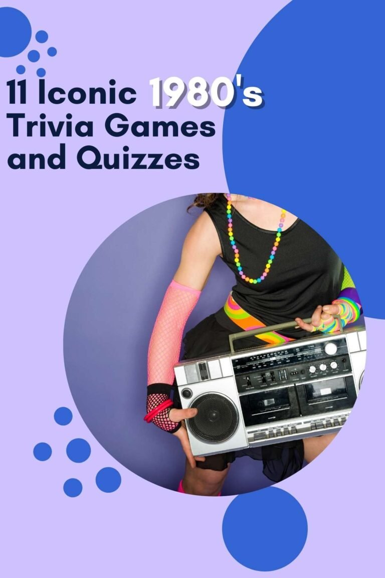 Iconic 1980s Trivia Games and Quizzes - Fun Party Pop