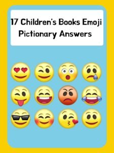 17 Children’s Books Emoji Pictionary Answers - Fun Party Pop
