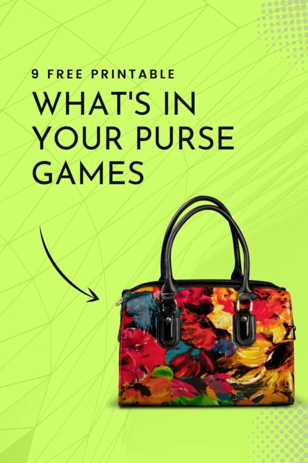 9 Free Printable What’s In Your Purse Games - Fun Party Pop