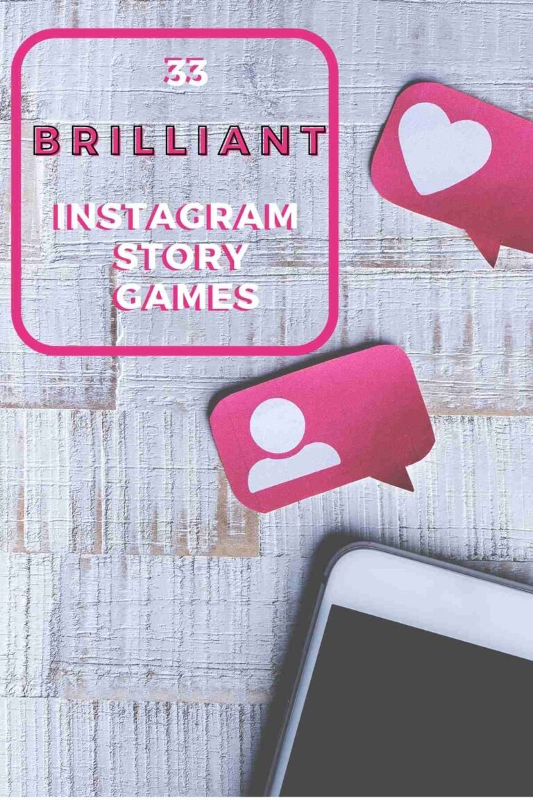 33 Brilliant Instagram Story Games - Fun Party Pop