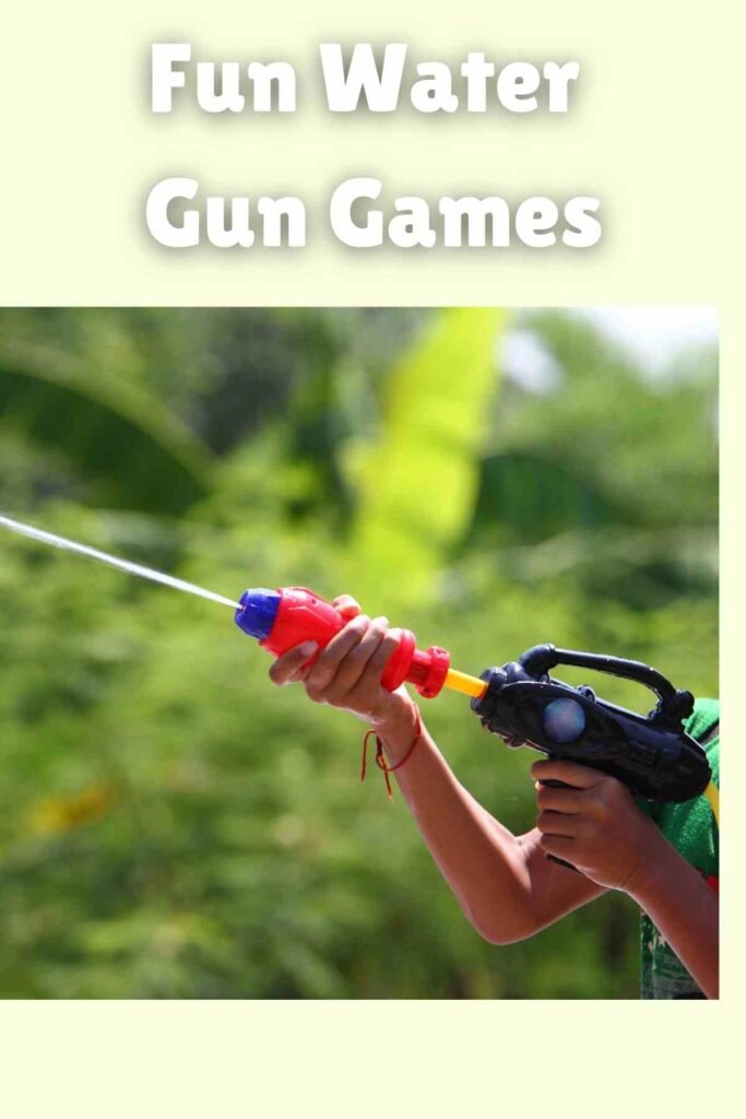 37 Fun Water Gun Games For Backyard Parties - Fun Party Pop