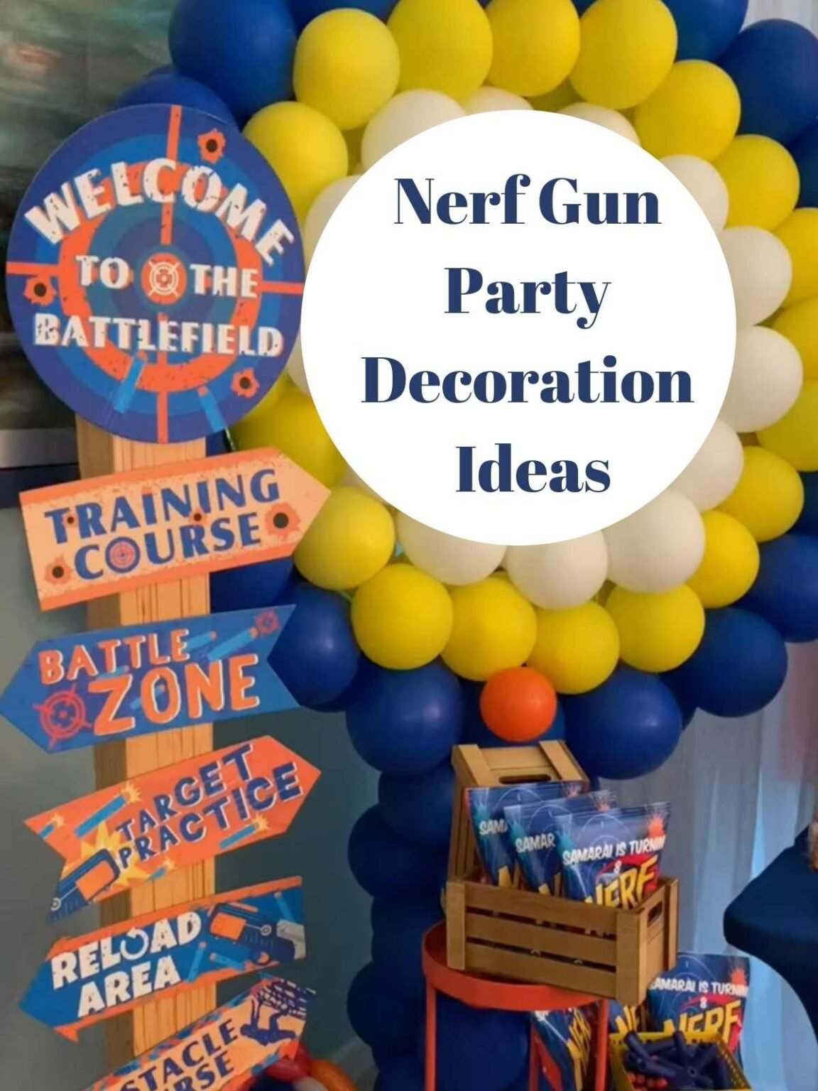 47+ Epic Nerf Gun Party Ideas - Fun Party Pop