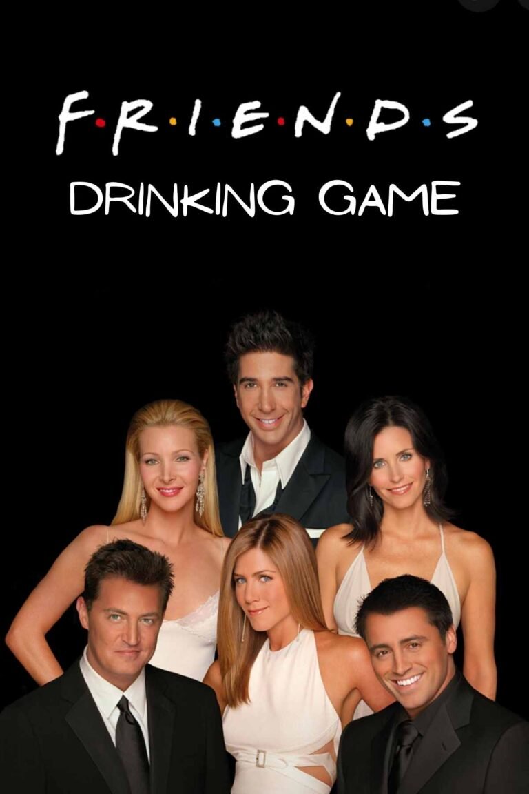 13 Ways to Play the Friends Drinking Game - Fun Party Pop