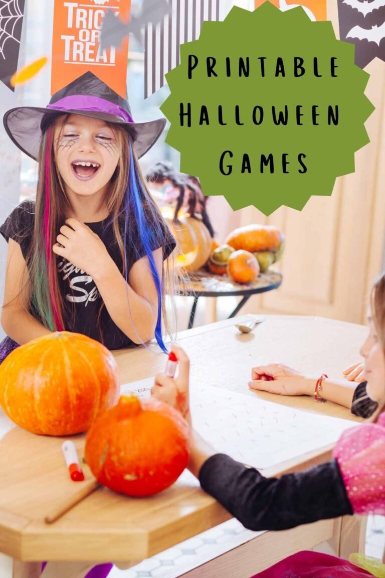 57+ Printable Halloween Games For Kids & Adults - Fun Party Pop