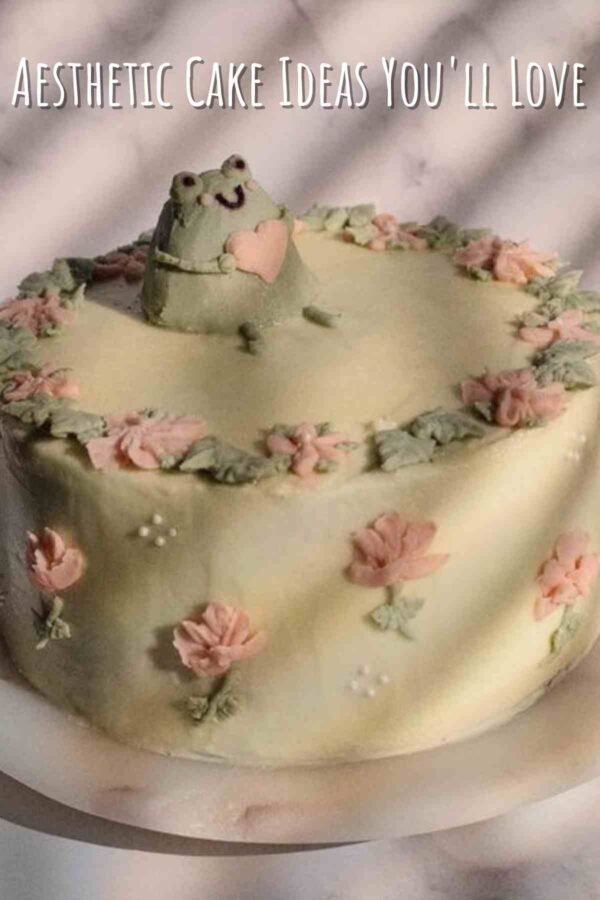 63 Aesthetic Cake Ideas You'll Love - Fun Party Pop