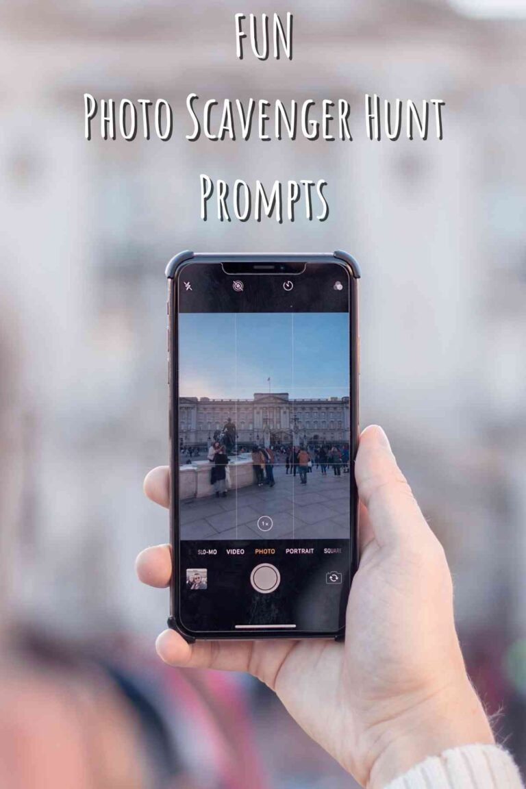 63 FUN Photo Scavenger Hunt Prompts - Fun Party Pop