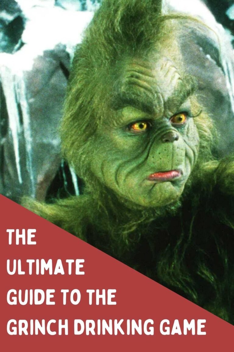 The Ultimate Guide To the Grinch Drinking Game - Fun Party Pop