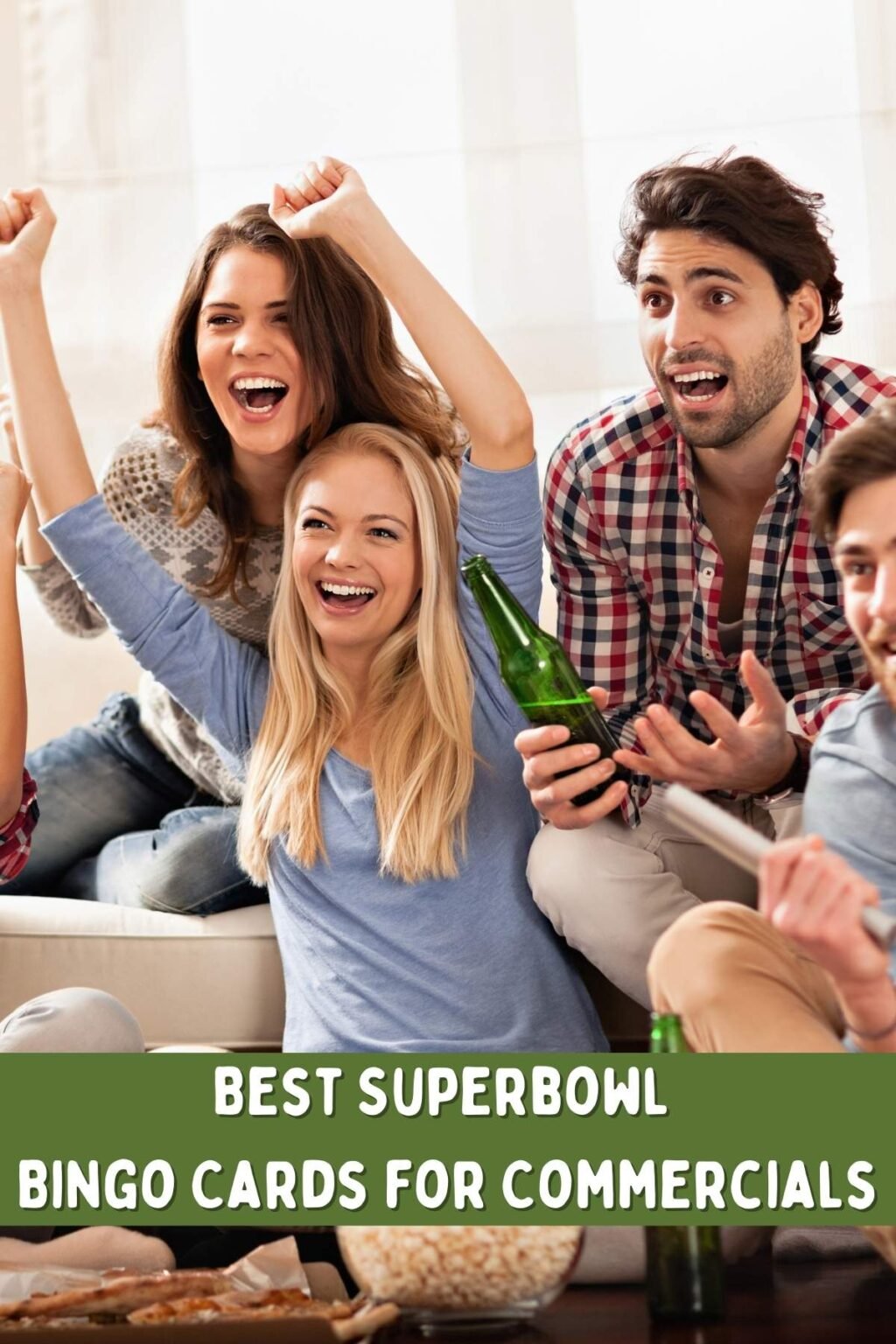 15+ Best Super Bowl Bingo Cards for Commercials - Fun Party Pop