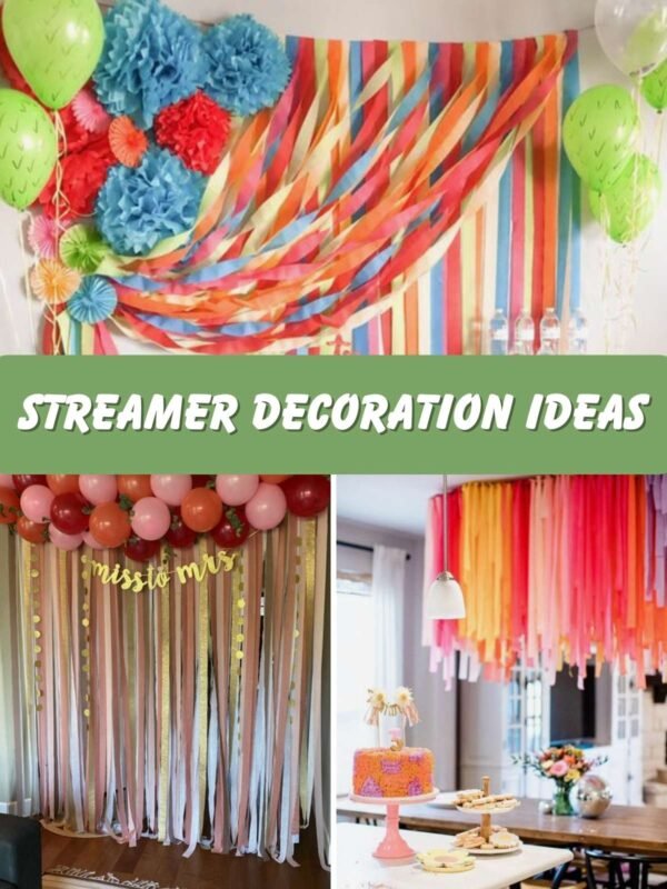 Unique Streamer Decoration Ideas To Save You $$$ - Fun Party Pop