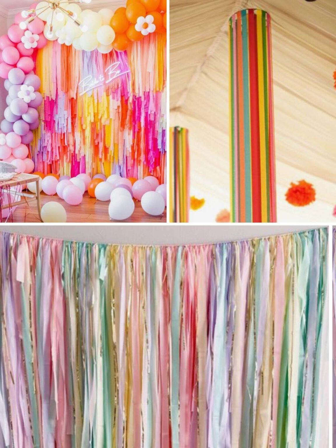 Unique Streamer Decoration Ideas To Save You $$$ - Fun Party Pop