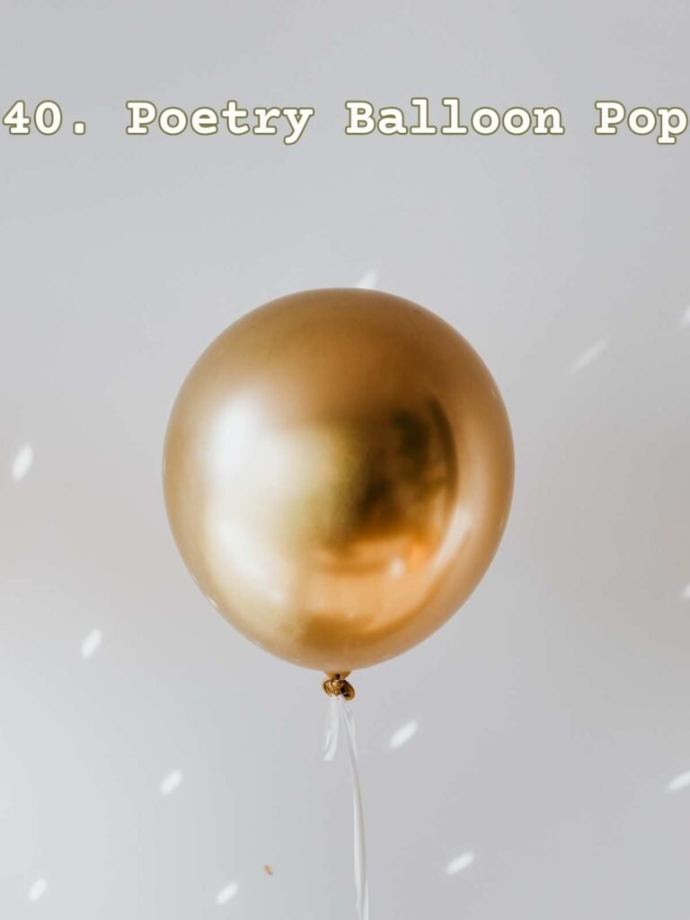 51 BEST Creative Poetry Games for Kids - Fun Party Pop