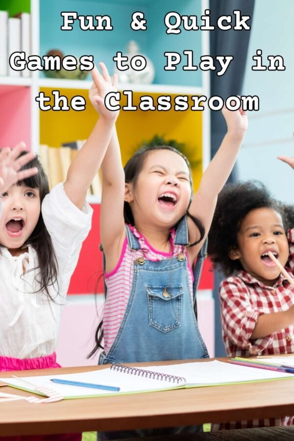 61 Fun & Quick Games to Play in the Classroom - Fun Party Pop