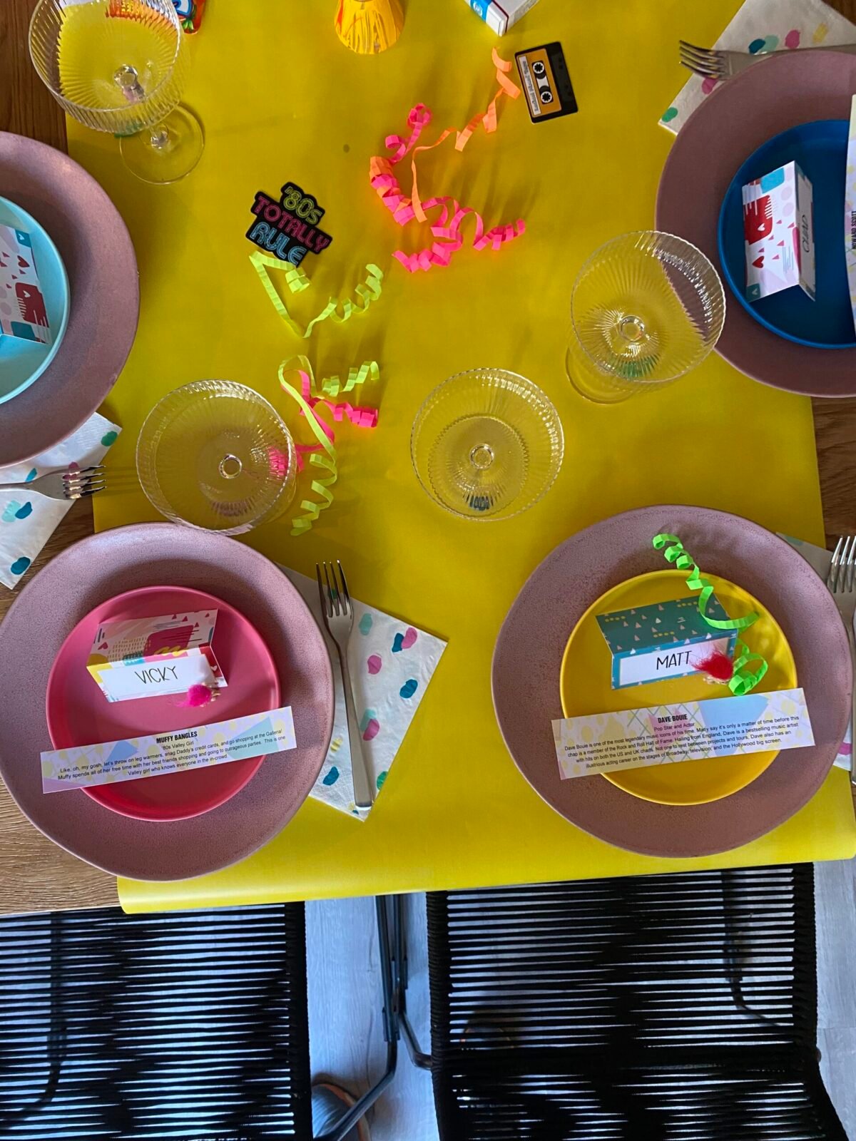 The Best 1980’s Party Theme With Decor, Outfit And Table Ideas - Fun ...