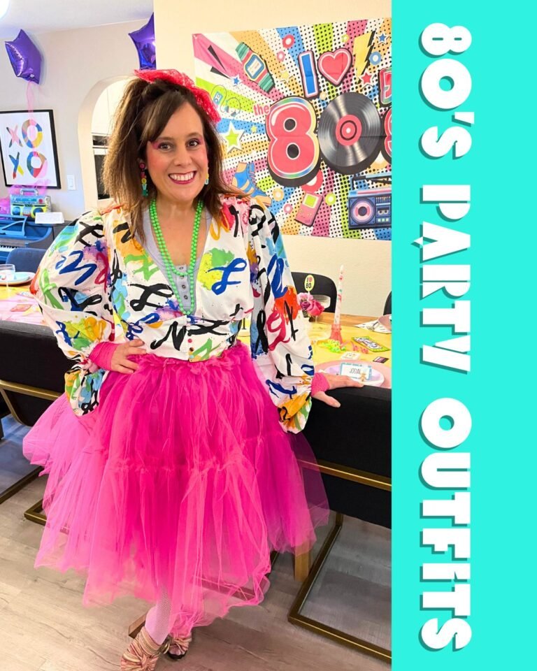 The Best 1980’s Party Theme With Decor, Outfit And Table Ideas - Fun ...