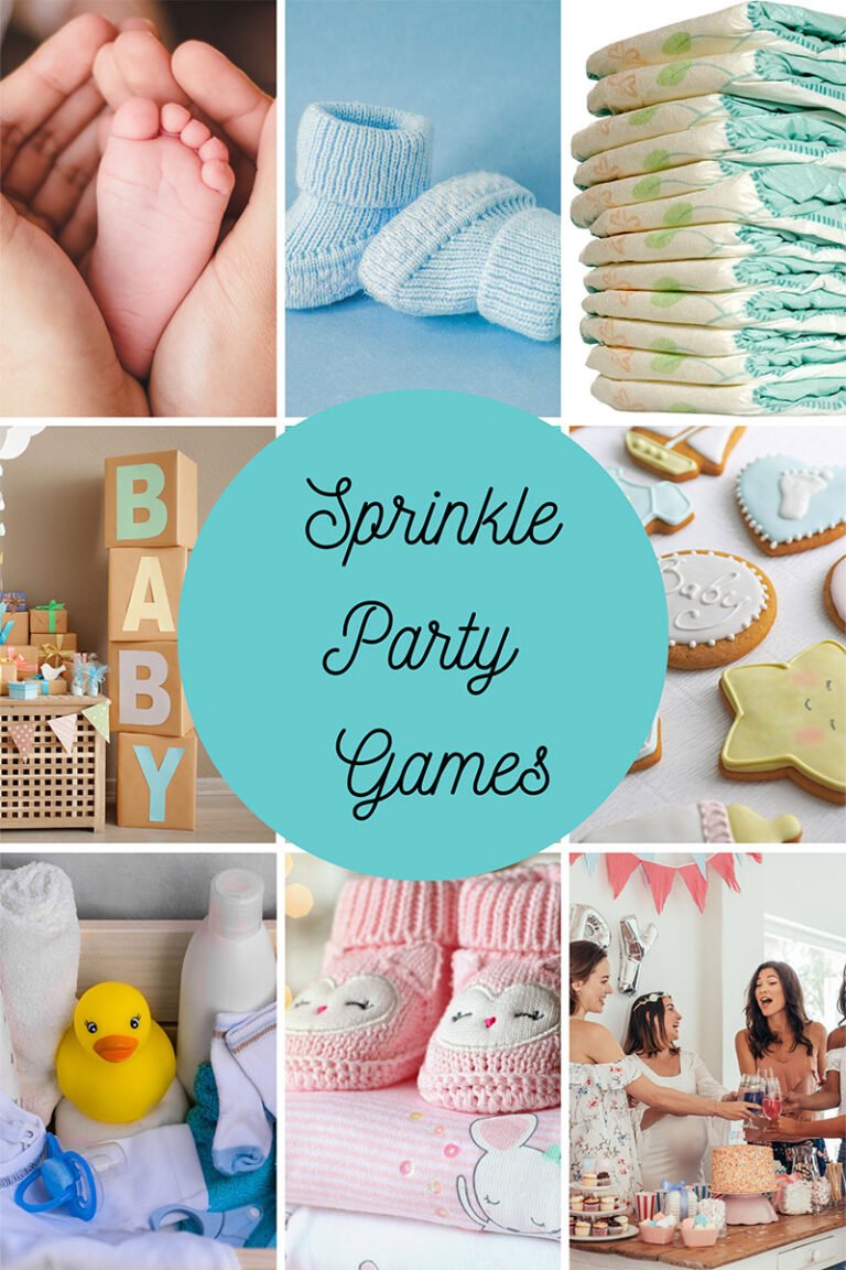 47 Cute Baby Sprinkle Party Games