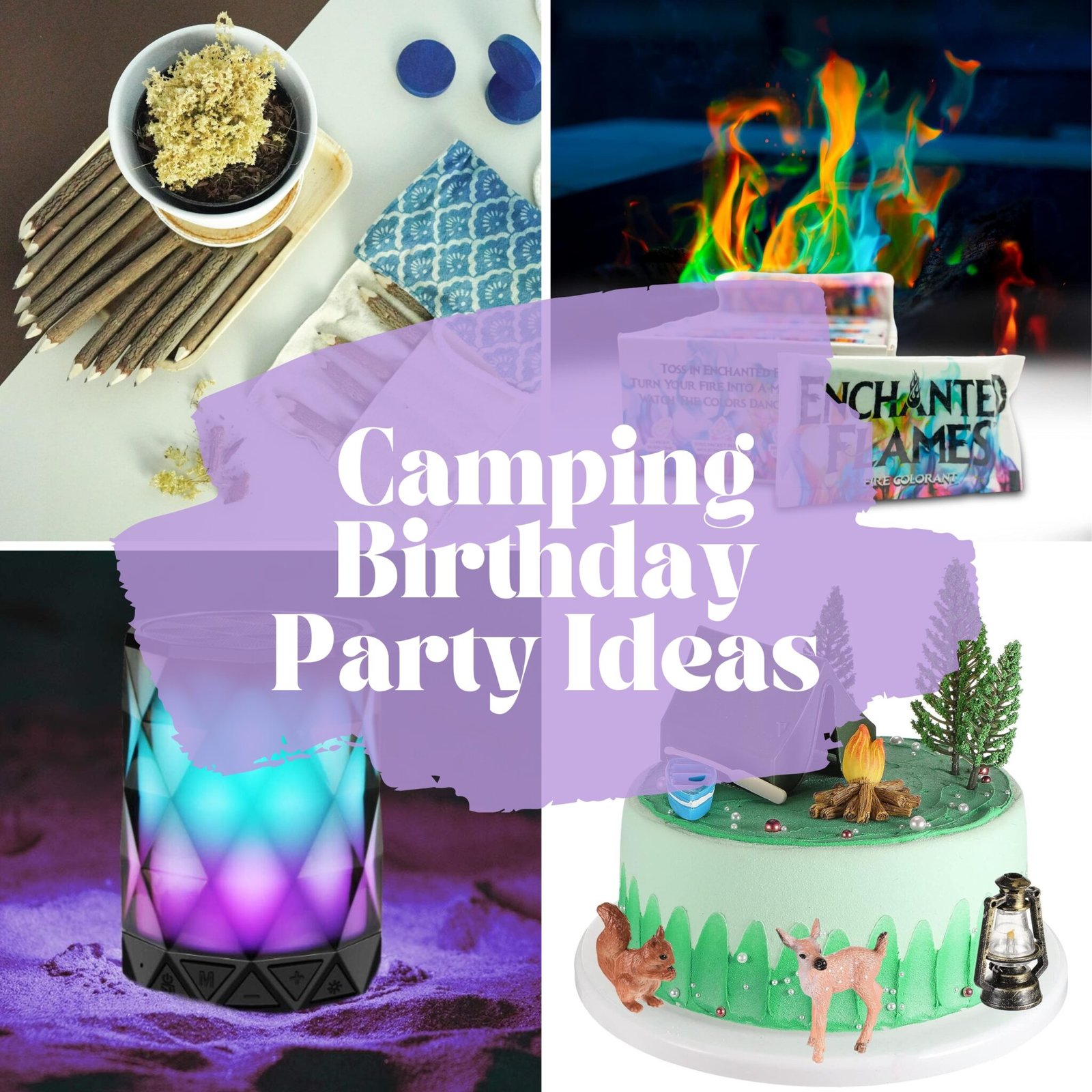 My Fun Camping Birthday Party 37 Festive Ideas - Fun Party Pop
