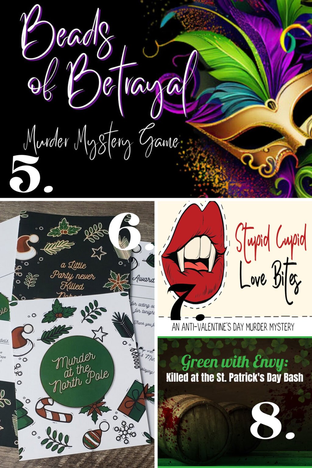 18 Deadly Murder Mystery Games For Adults (How To Host One) - Fun Party Pop