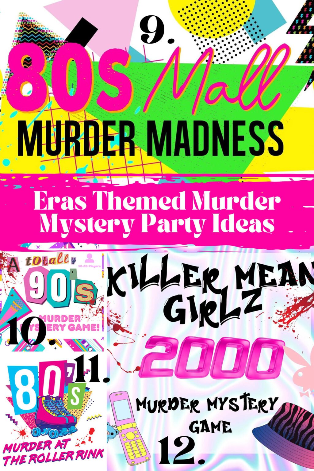 18 Deadly Murder Mystery Games For Adults (How To Host One) - Fun Party Pop
