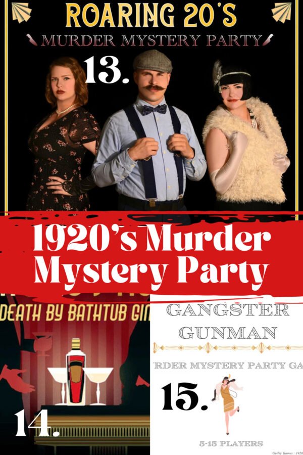 18 Deadly Murder Mystery Games For Adults (How To Host One) - Fun Party Pop