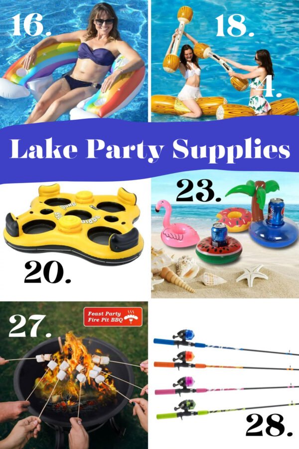 My Lake Birthday Party 53 Ideas & Games To Play - Fun Party Pop